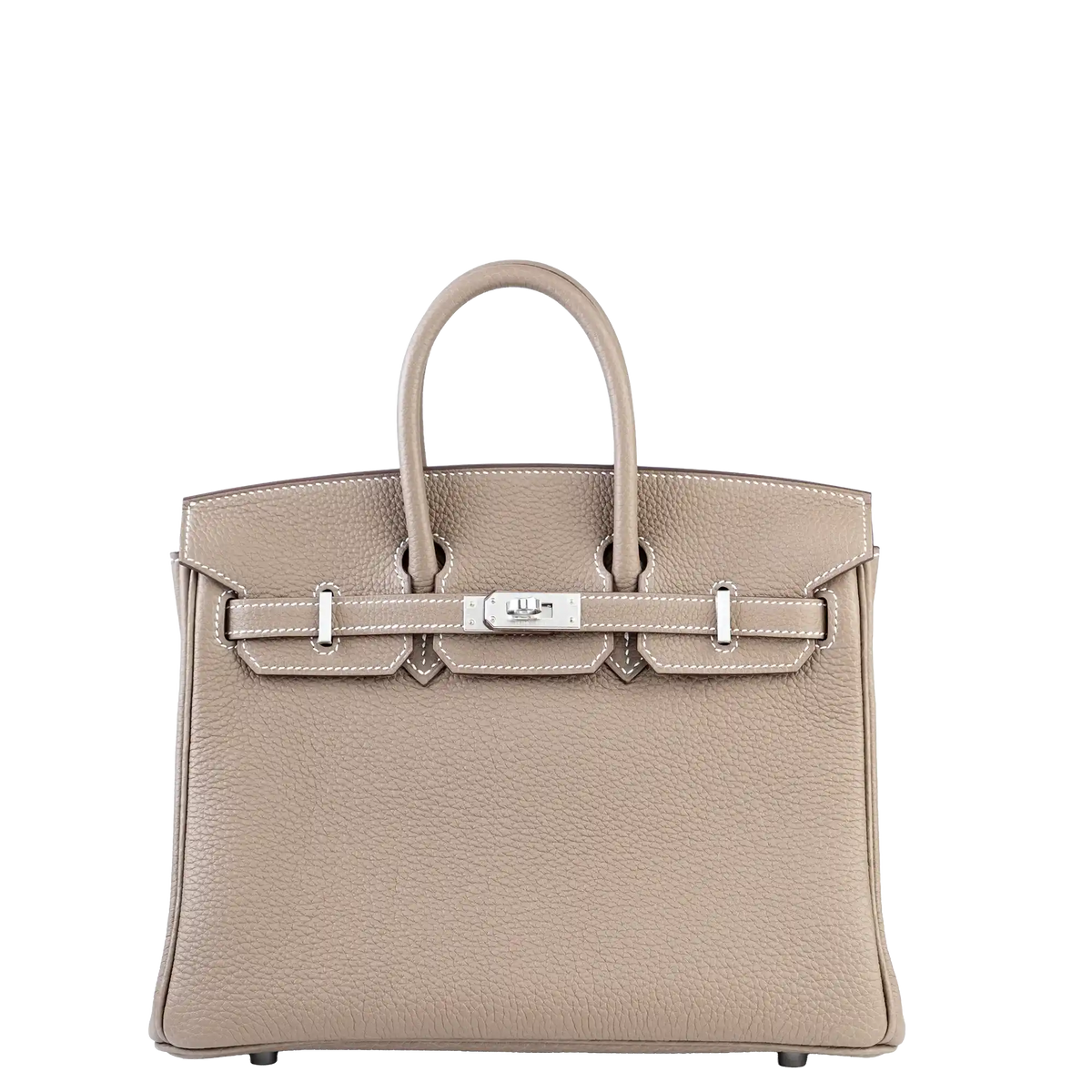 Hermes Birkin 25 Etoupe Togo Palladium Hardware – Tiger River Watches