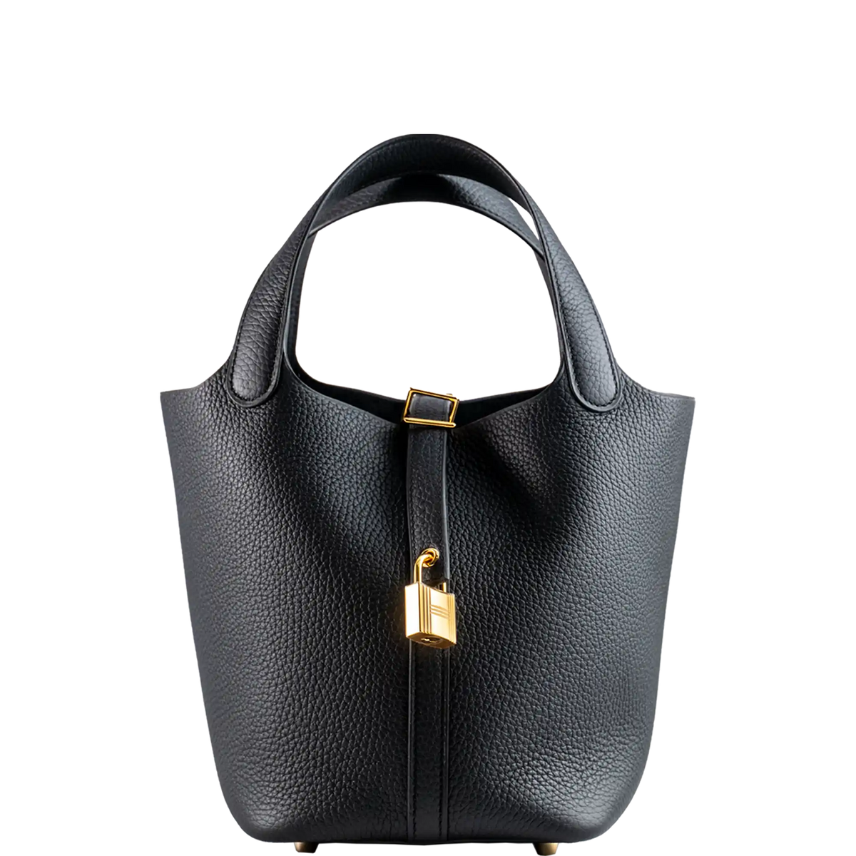 Hermes Picotin 18 Black Clemence Gold Hardware – Tiger River Watches