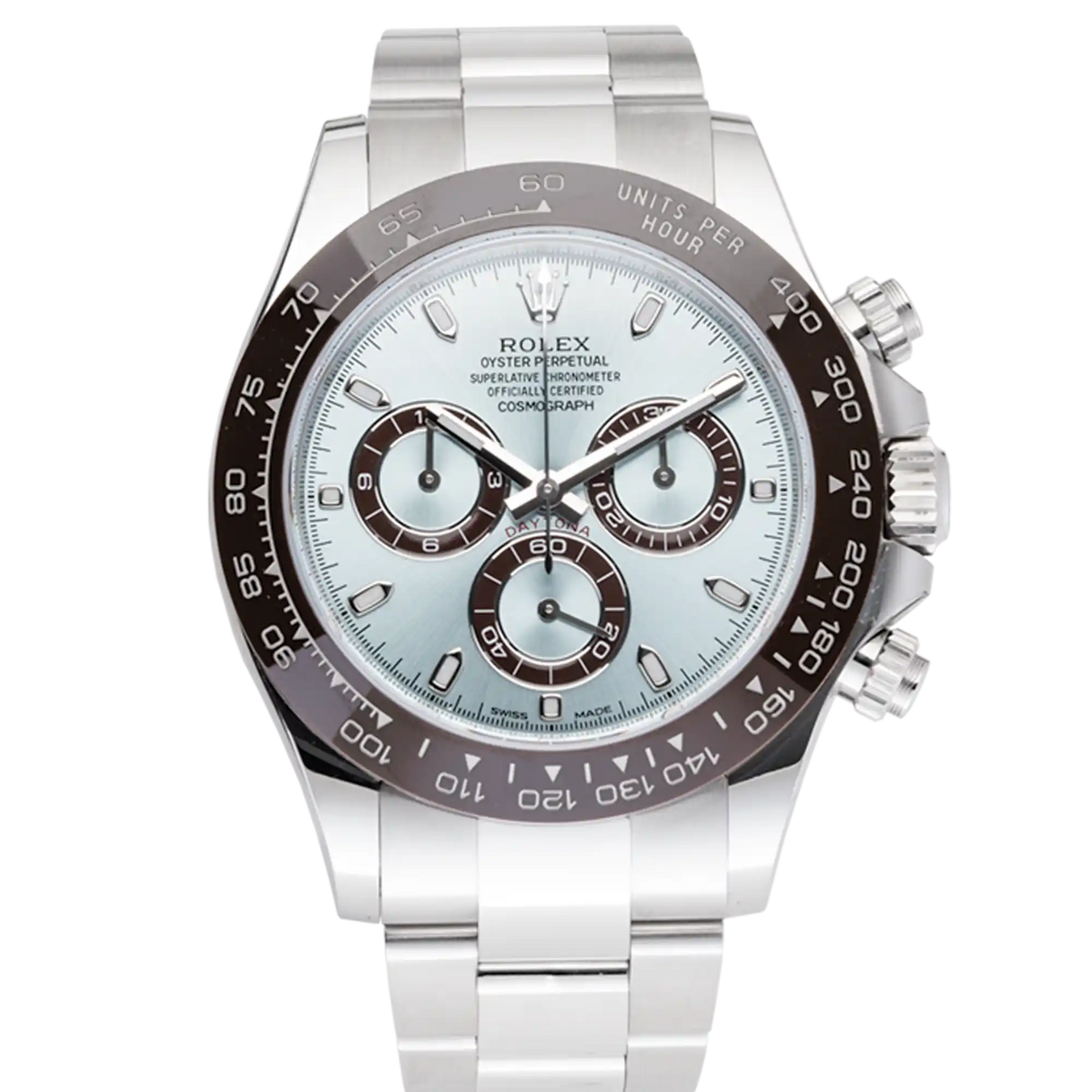 Rolex Daytona Ice Blue Dial Platinum 116506 – Tiger River Watches